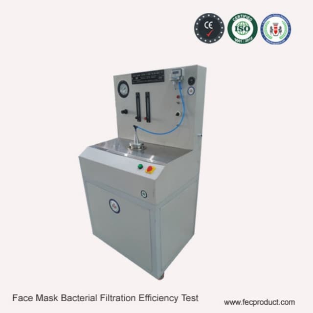 Face mask bacterial filtration efficiency | PDF