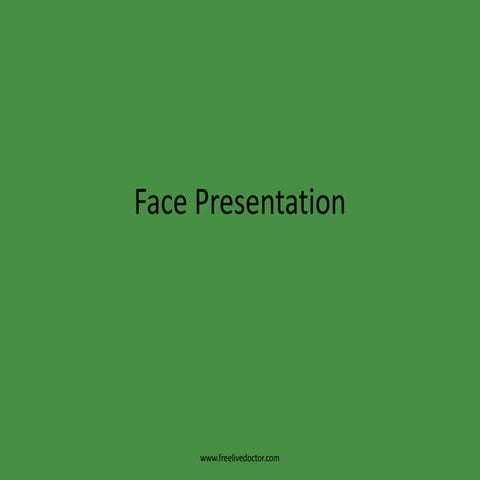 Face presentation | PPT