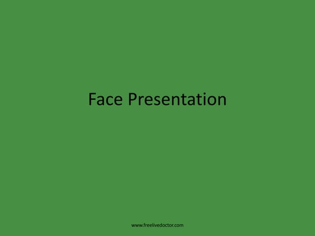 Face presentation | PPTX