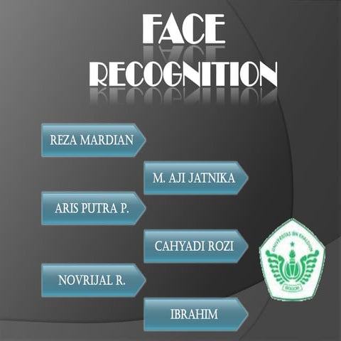 Face recognition | PPTX