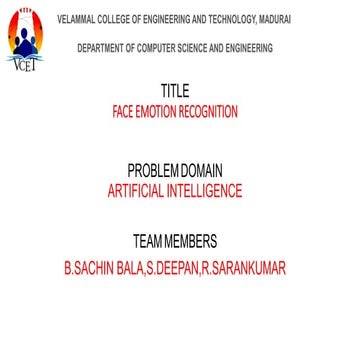 Face recognition using C python by AI for paper presentation | PPT