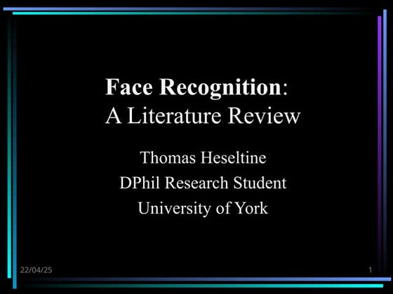 Cvpr2018 face recognition | PPT