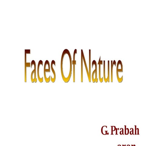 Faces Of Nature | PPS