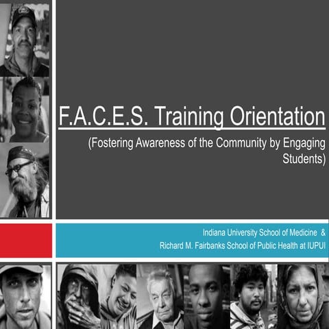 Faces training | PPTX | Mental Health | Diseases and Conditions