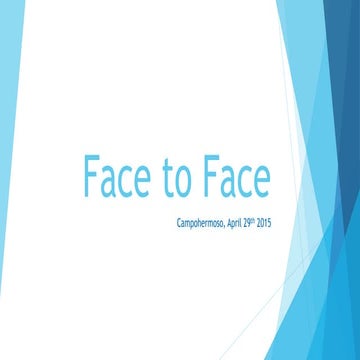 Face to face | PPT