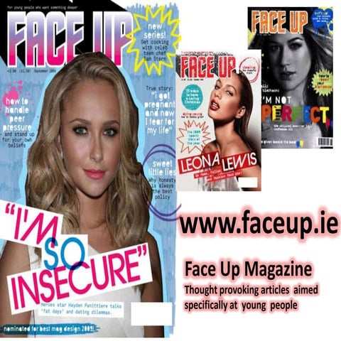 FACE UP MAGAZINE | PPT
