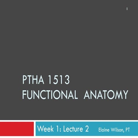 chapter 01 week 1 lecture 2 ew | PPT
