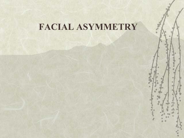 Facial nerve grading system used in facial paralysis | PDF