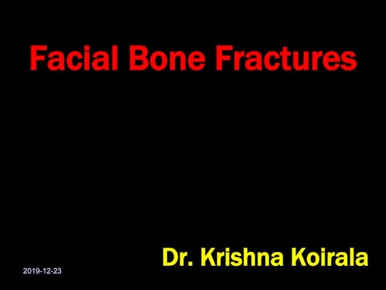 ORBITAL FRACTURES.pptx and the appropriate management | PPT