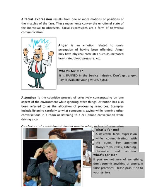 Facial expressions pp | PPTX