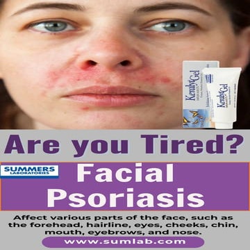 What are the first signs of psoriasis on the face? | PDF | Skin and ...