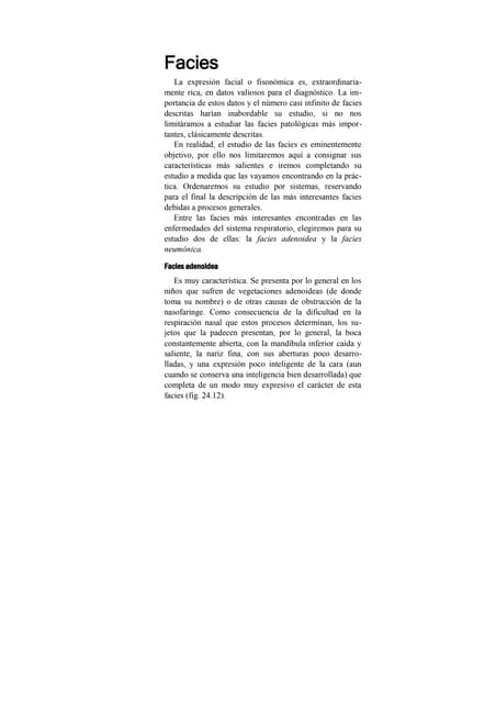 Semiologia Médica - Facies | PPTX