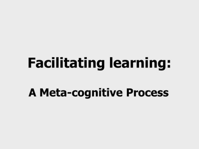 Facilitating learning a metacognitive process | PPT Facilitating learning a metacognitive process | PPT
