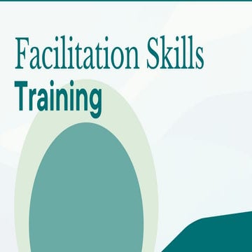 Facilitation-Skills-and-Training | PDF