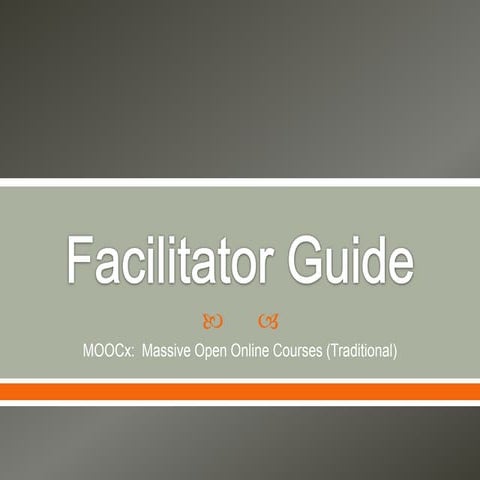 Facilitator guide template | DOCX