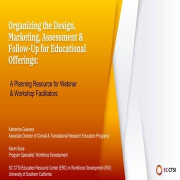 Facilitator template workshop_final | PPTX | Educational Assessment ...