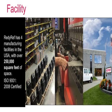 Facilities | PPTX | Manufacturing Industry | Industries