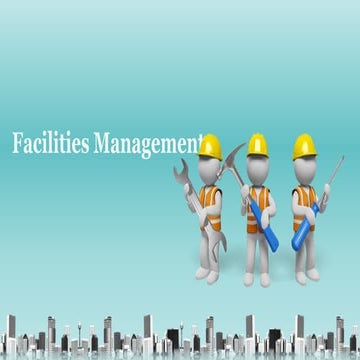 Facilities management template | PPTX