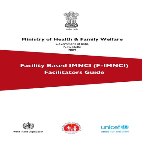 Facility based imnci f imnci facilitators guide 1161 | PDF