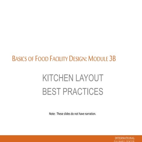 Facility design 3b | PPTX