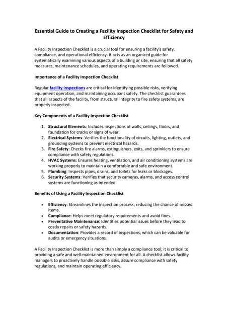 What's Included in a Building Inspection | PPT