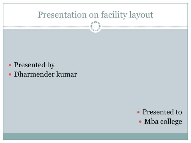 TYPES OF FACILITY LAYOUT AND ITS ADVANTAGES AND DISADVANTAGES ...