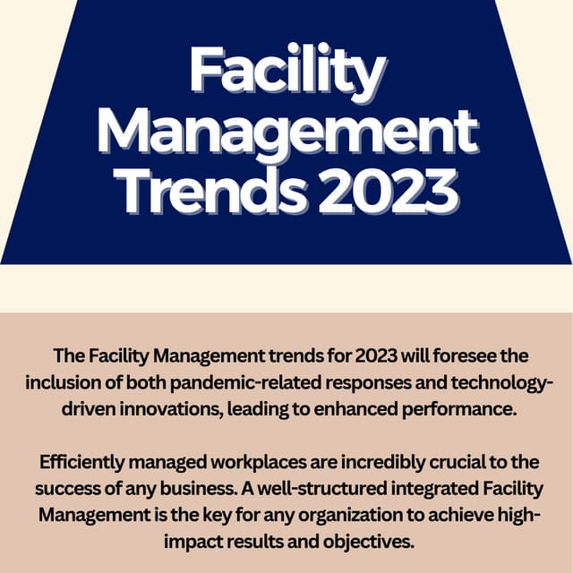 What are the new trends in facility management? | PDF