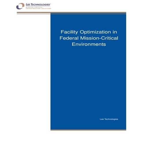 Facility Optimization | PDF