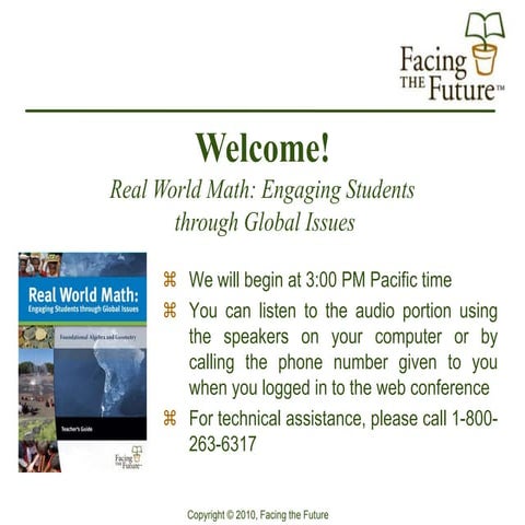 Real World Math: Engaging Students through Global Issues | PDF
