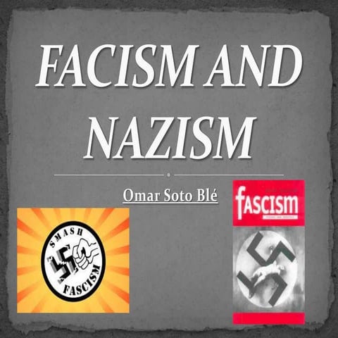 Facism and nazism | PPTX