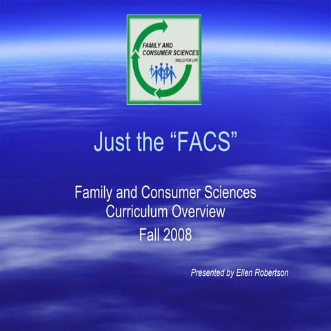 Facs Curric Overview 2008 | PPT
