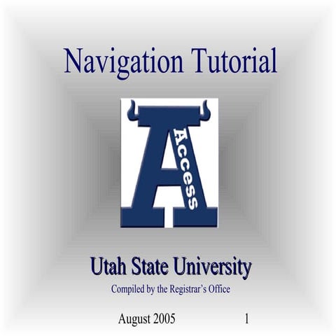 Access (SSB) Navigation Tutorial | PPS | Operating Systems | Computer ...