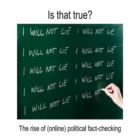 Full Fact and automated factchecking | PPTX