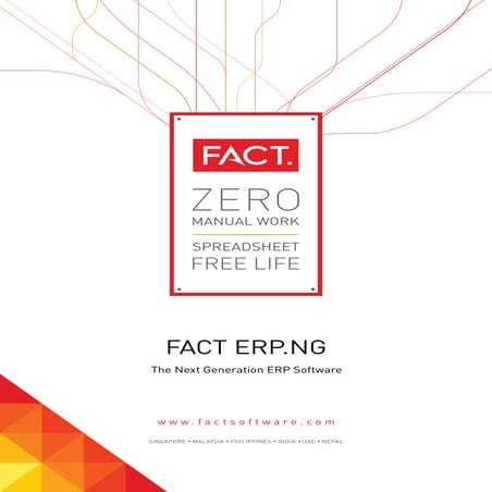 FACT ERP.NG - The Next generation ERP Software | PDF