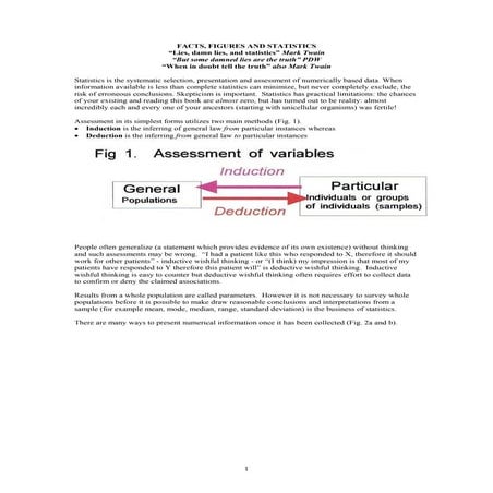 Fact, Figures and Statistics | PDF