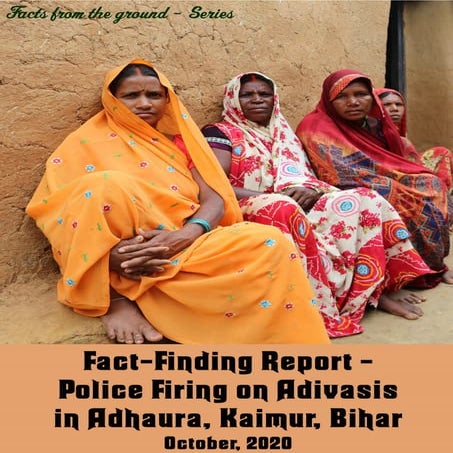 Fact finding report adhaura-kaimur corrected final (1) | PDF