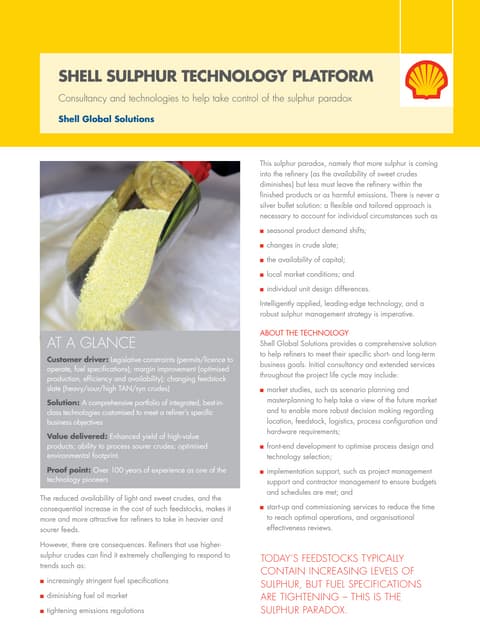 Sulfa-Check Hydrogen sulfide removal options | PPT