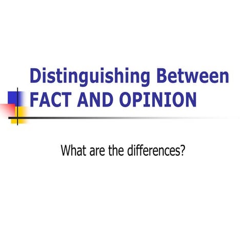 FACT AND OPINION Powerpoint.ppt