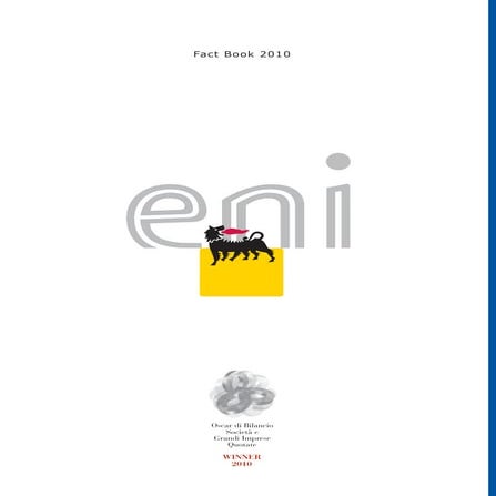 Eni FactBook 2010 | PDF