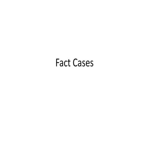 Fact case format | PPTX
