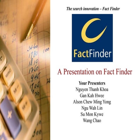 Fact finder final | PPT