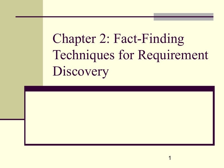 Fact Finding Techniques fact-finding-techniques