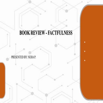 FACTFULNESS review power point presentation | PPTX