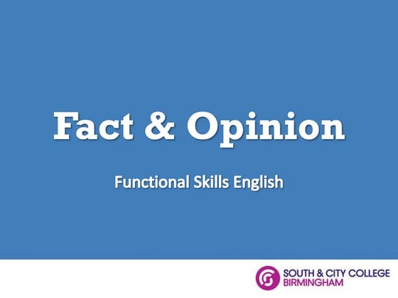 Fact and opinion_ppt | PPT | Pets