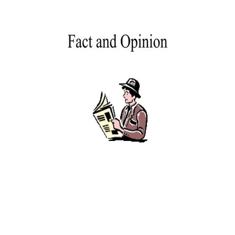 Fact&Opinion | PPT