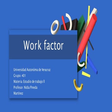 Work Factor | PPTX