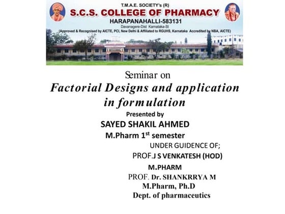 Design of Experiments (DOE) | PPT