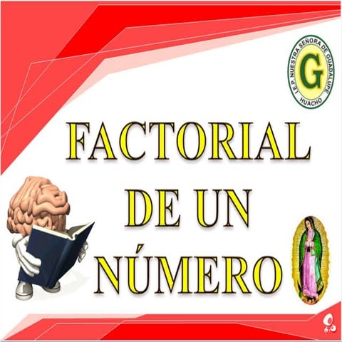 Factorial de un número 4º | PPTX