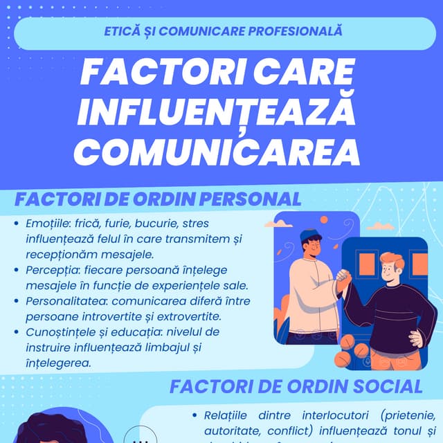 Factori care influențează comunicarea | PDF