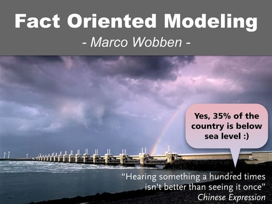 Fact Oriented Modeling in 10 steps | PPT